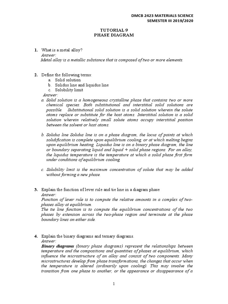 DMCB 2423 - Tutorial CHPT 9 - Answer | Download Free PDF | Phase ...