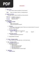 Activity Sheets in Science Grade 2 - Quarter 4 - Week 7 | PDF | Sun ...