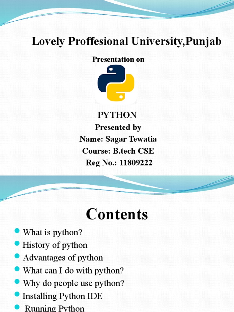 Guide to Python Programming Language Basics | PDF | Python (Programming Language) | Integrated ...