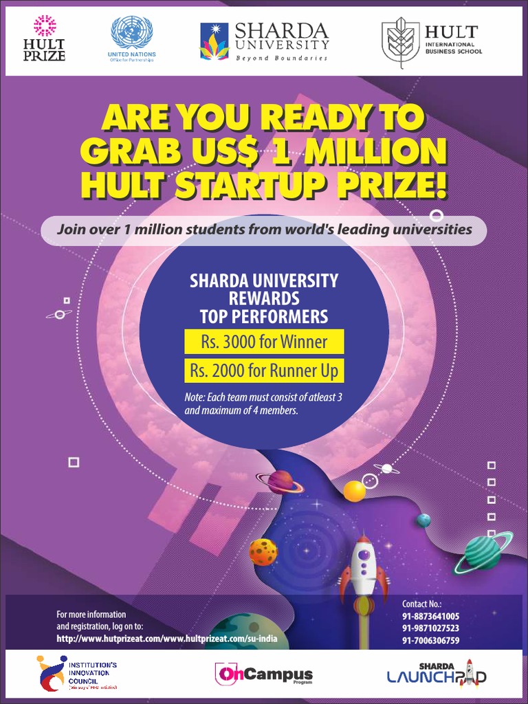 Are You Ready To Grab Us$ 1 Million Hult Startup Prize! | PDF