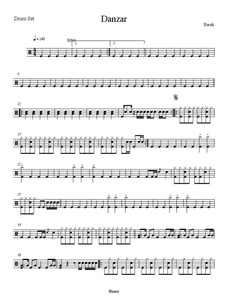 Bateria A Danzar | PDF