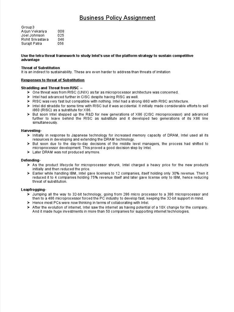 PDF Tetra Threat Framework of Intel - Compress | PDF