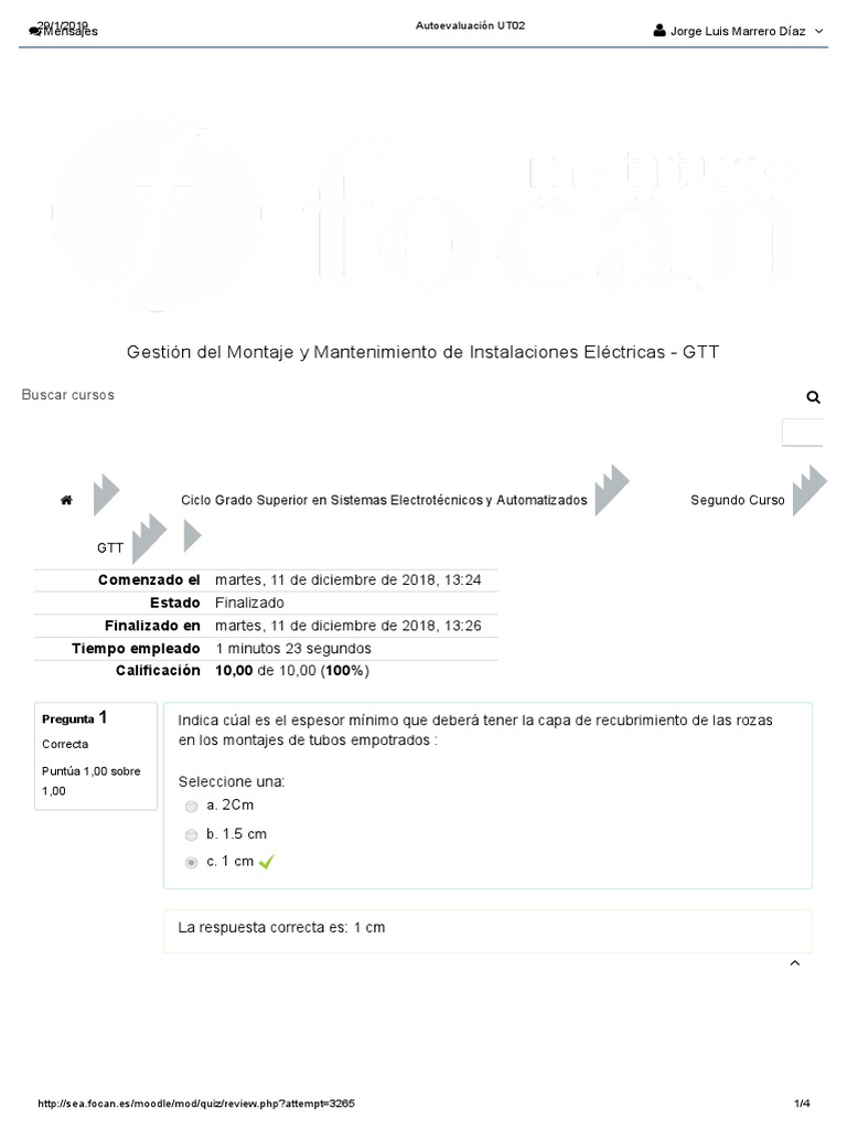 Autoevaluación UT02 GTT | PDF | Science | Ciencia y Tecnología