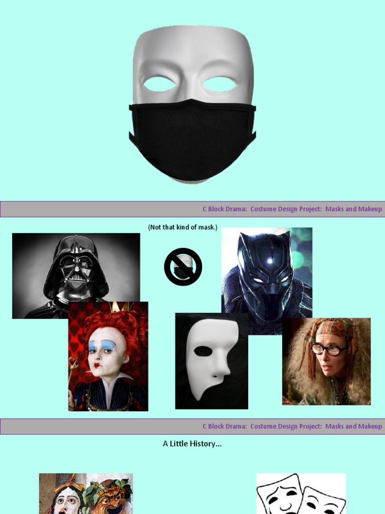Masks and Makeup | PDF | Mask | Commedia Dell'arte