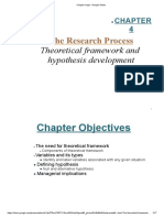 Theoretical Framework, Variables and Hypothesis Development | PDF | Theory | Hypothesis