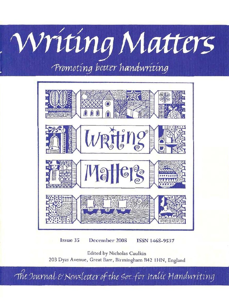 Writing Matters | Download Free PDF | Calligraphy | Writing