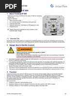 Remote Controller For Visionline: Installation Manual | PDF | Power ...