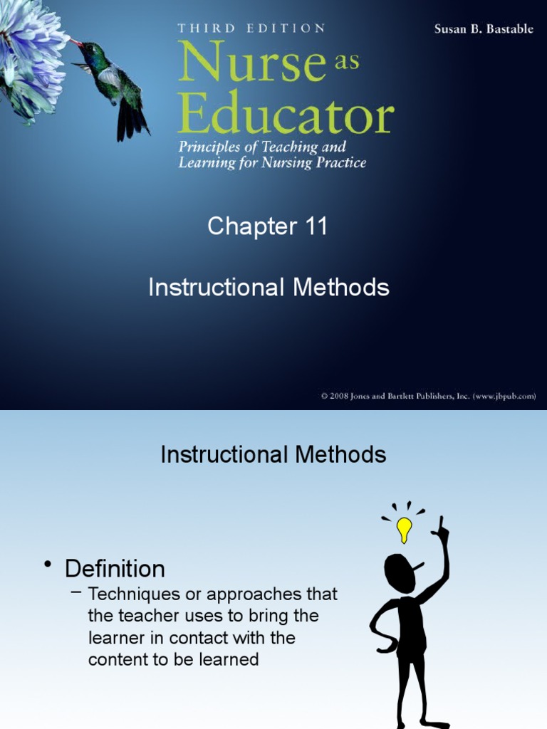 Ch11 Instructional Methods | PDF | Lecture | Affect (Psychology)