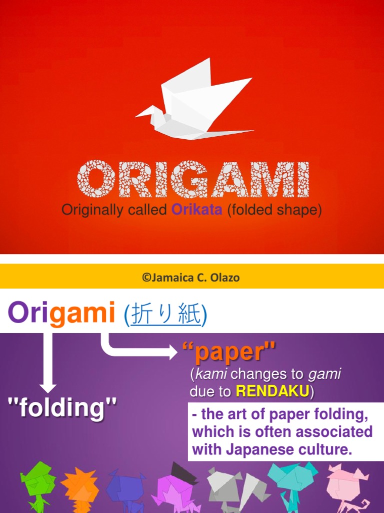 Origami Samples | PDF | Origami | Paper Folding