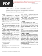 ASTM D323 Vapor Pressure Method | PDF