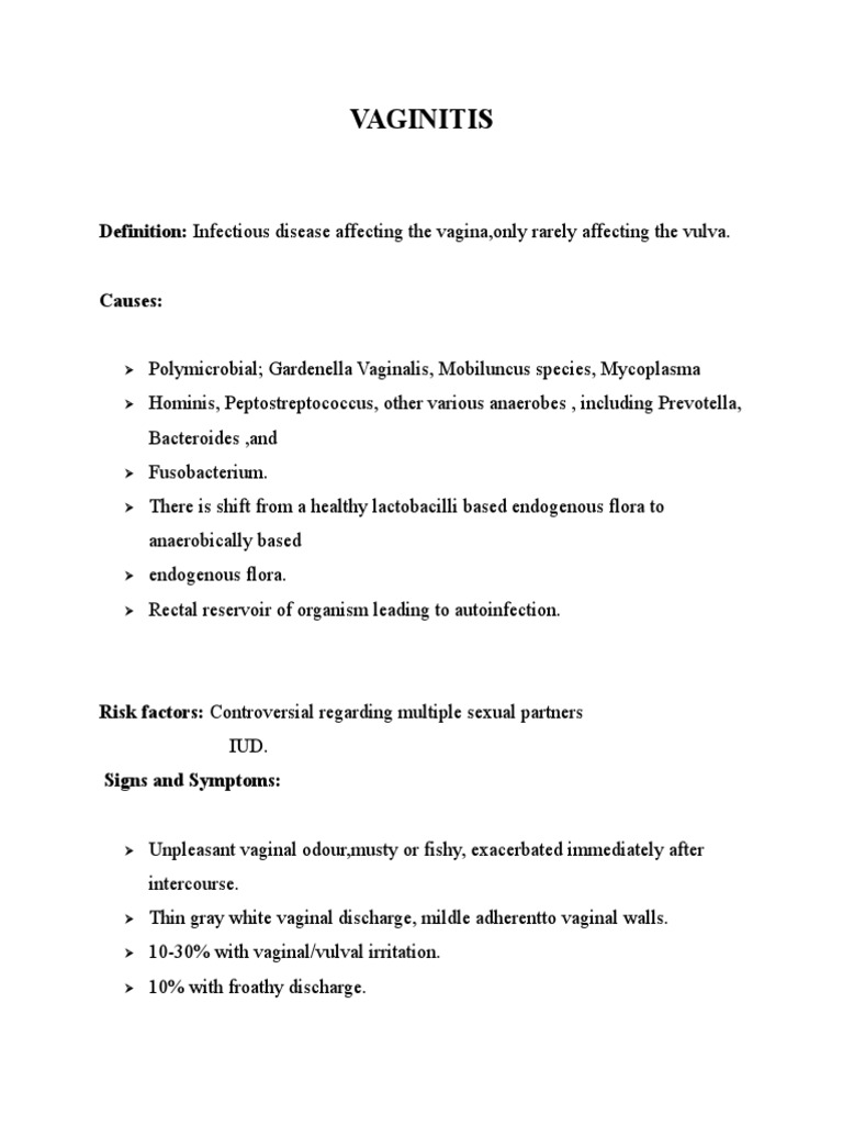Pediatric Vaginitis Overview and Treatment | PDF | Self-Improvement ...