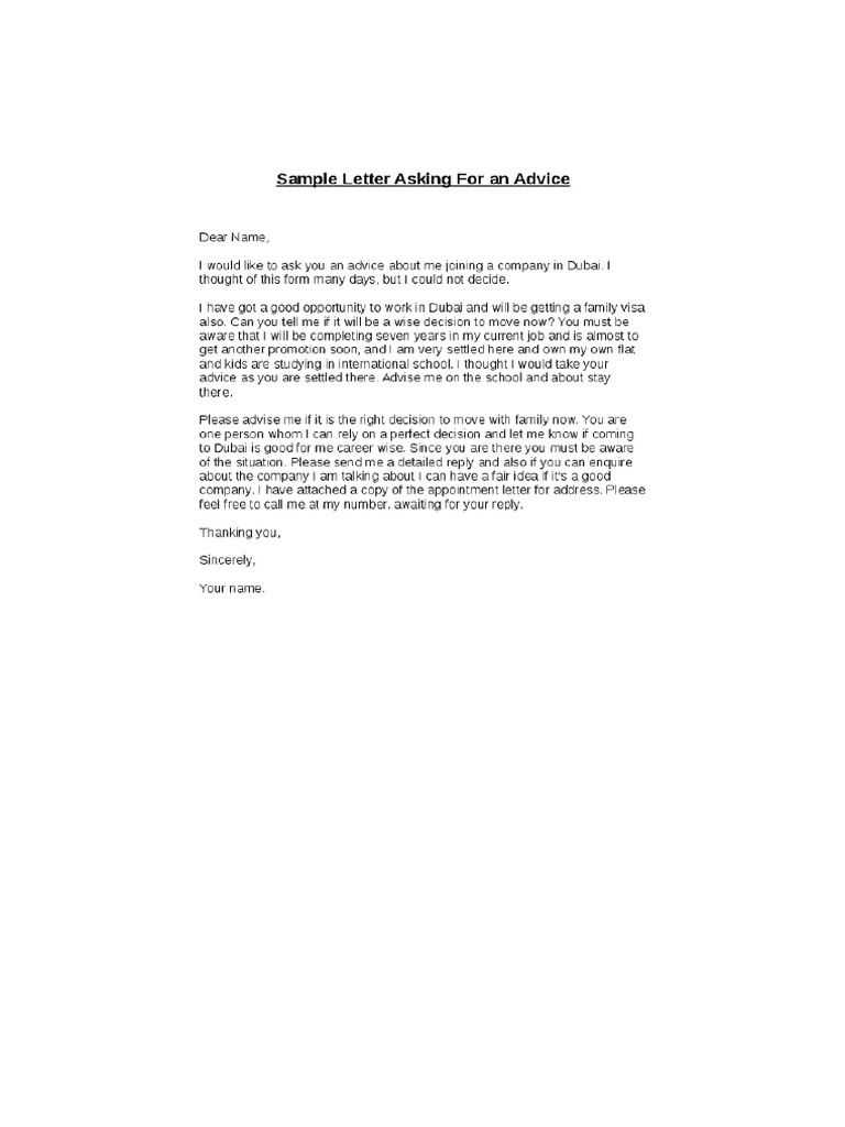 Example of Advice of Despatch Letter | PDF