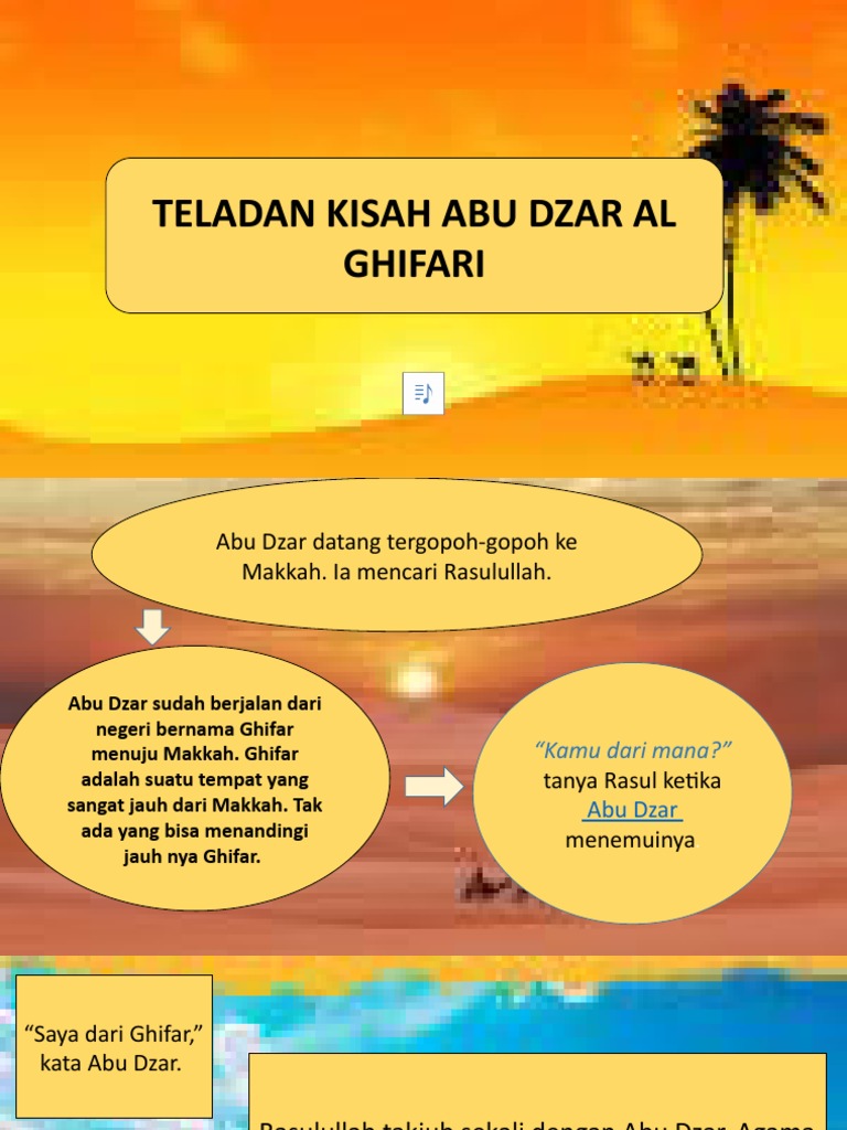 Abu Dzar Al Ghifari | PDF