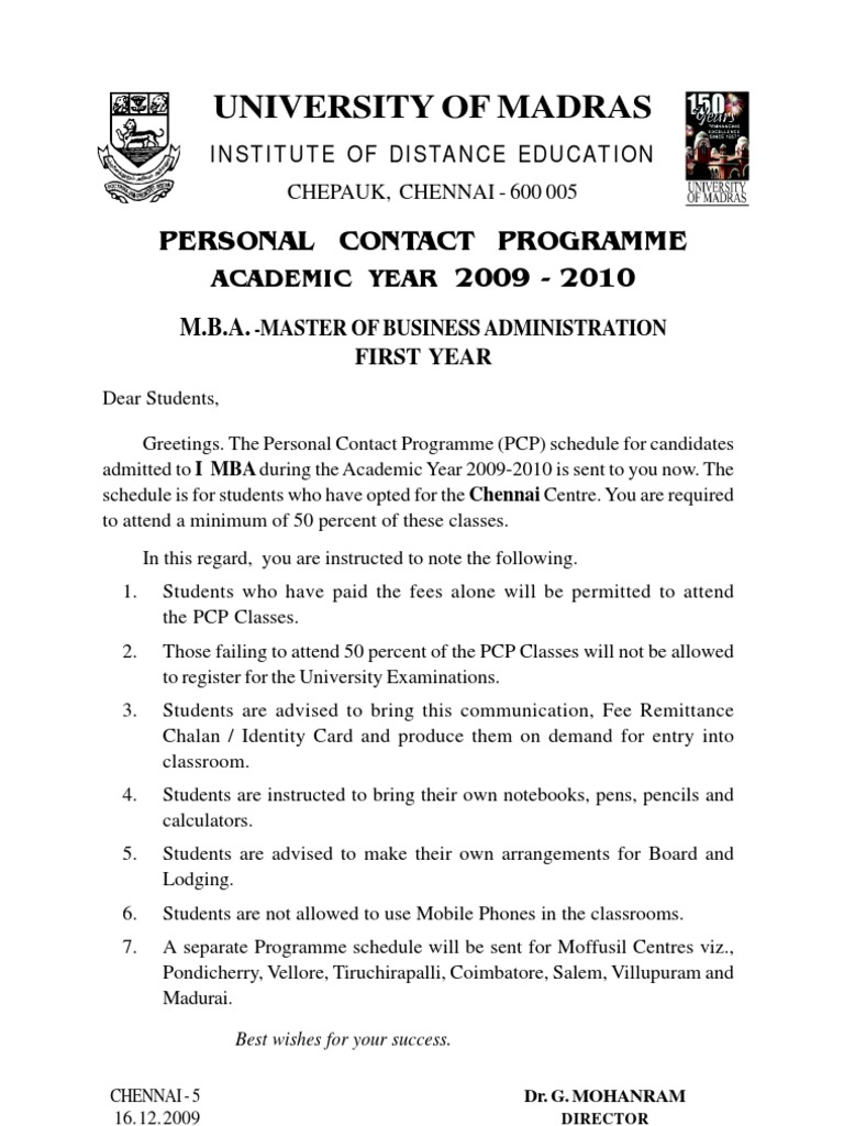 MBA 2010 Final | PDF | Master Of Business Administration | Change