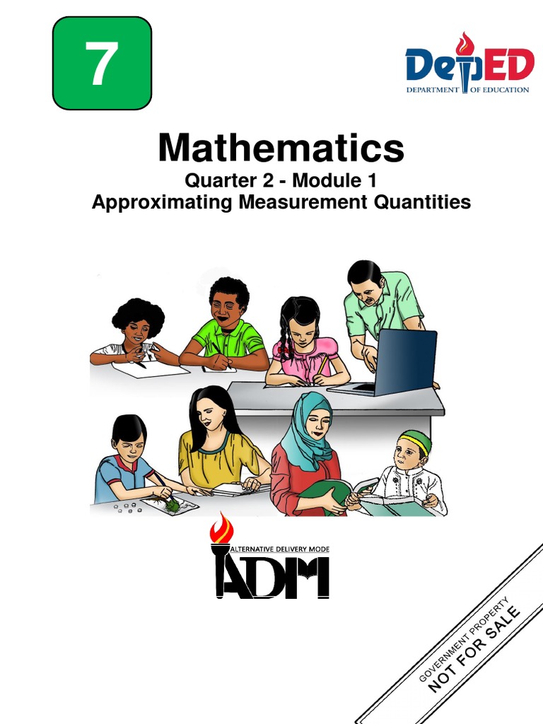 Math7 Q2 M1-APPROXIMATINGMEASUREMENTQUANTITIES | PDF | Litre | Celsius