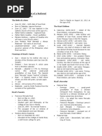 Rizal Summaries Chapter 1-13 | PDF | Manila | Philippines