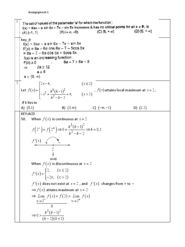 AOD Assignment-1 | PDF | Maxima And Minima | Algorithms