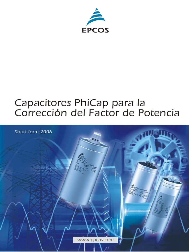 19 - Capacitores PhiCap para La Corrección Del Factor de Potencia PDF ...