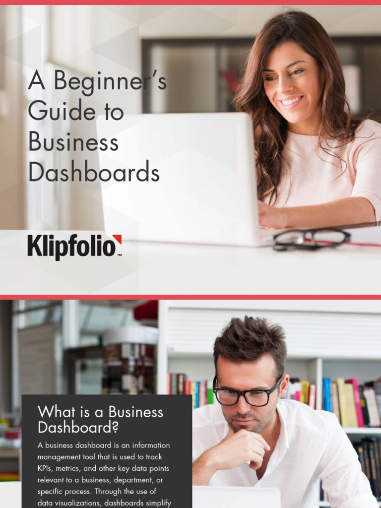 Business Dashboards: A Beginner's Guide | PDF | E Books | Data