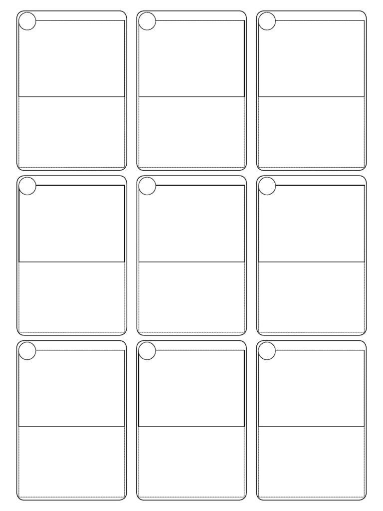 Pokemon Cards - Template | PDF
