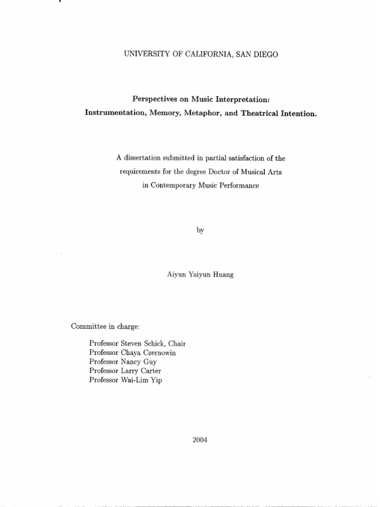 Autumn Island - Dissertation-Ayuin Huang PDF | PDF