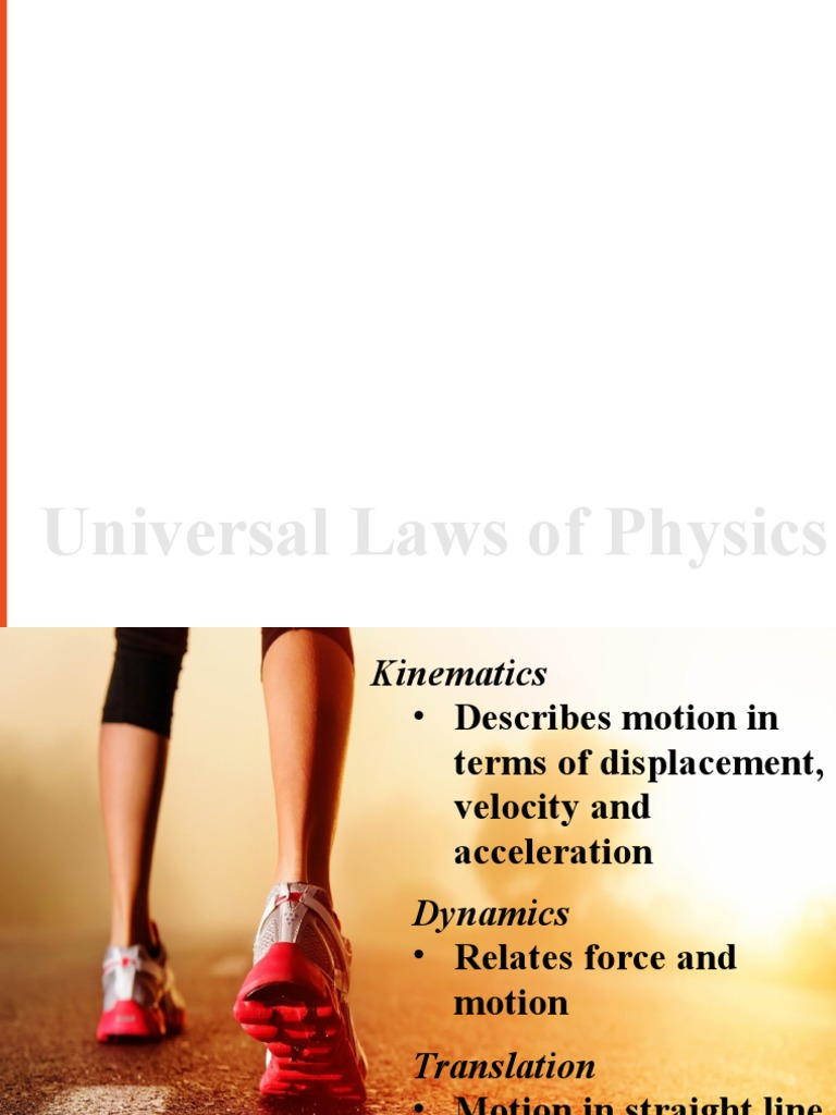 Universal Laws of Physics | PDF | Acceleration | Trigonometric Functions