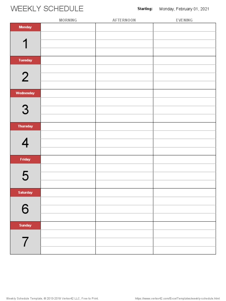Simple Weekly Schedule Update | PDF | Copyright Law | Law