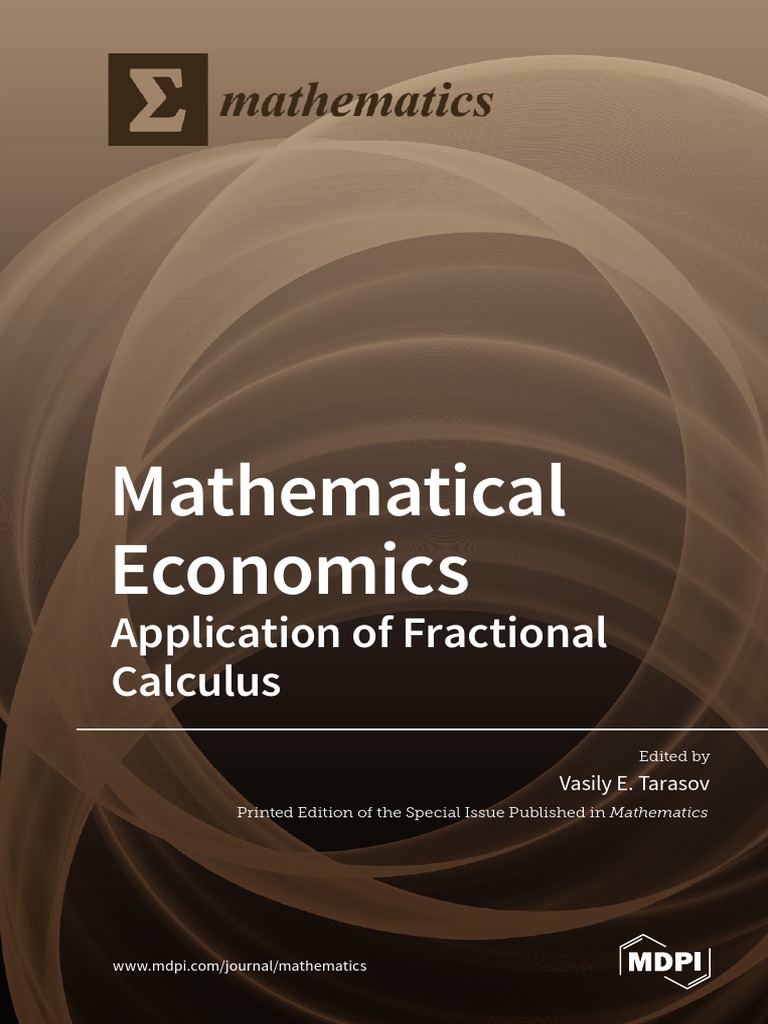 Mathematical Economics PDF | PDF | Mathematical Finance | Chaos Theory