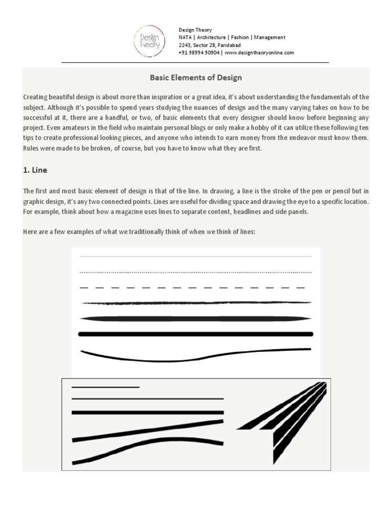 The Ten Basic Elements of Design: A Fundamental Guide to Understanding ...