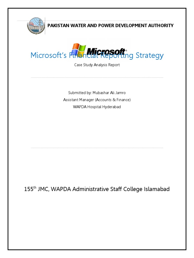 Microsoft CSA - Mubashar Ali Jamro | PDF | Research And Development ...