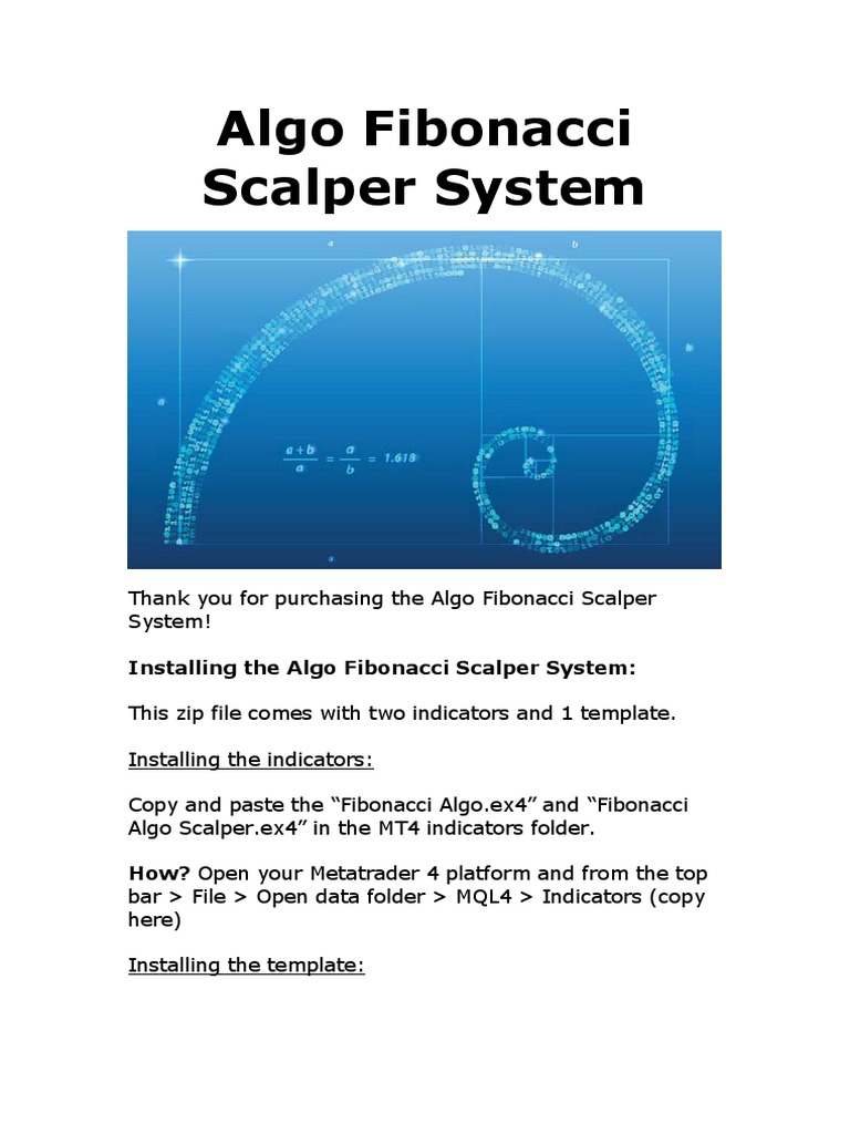 Algo Fibonacci Scalper System | PDF | Computer Science | Software