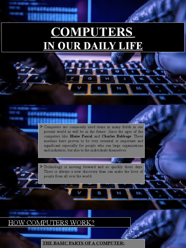 The Role of Computers in Daily Life | PDF | Computer Network | Input/Output
