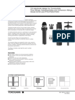 Yokogawa Model ISC40G Inductive Conductivity Sensor Data Sheet | PDF ...