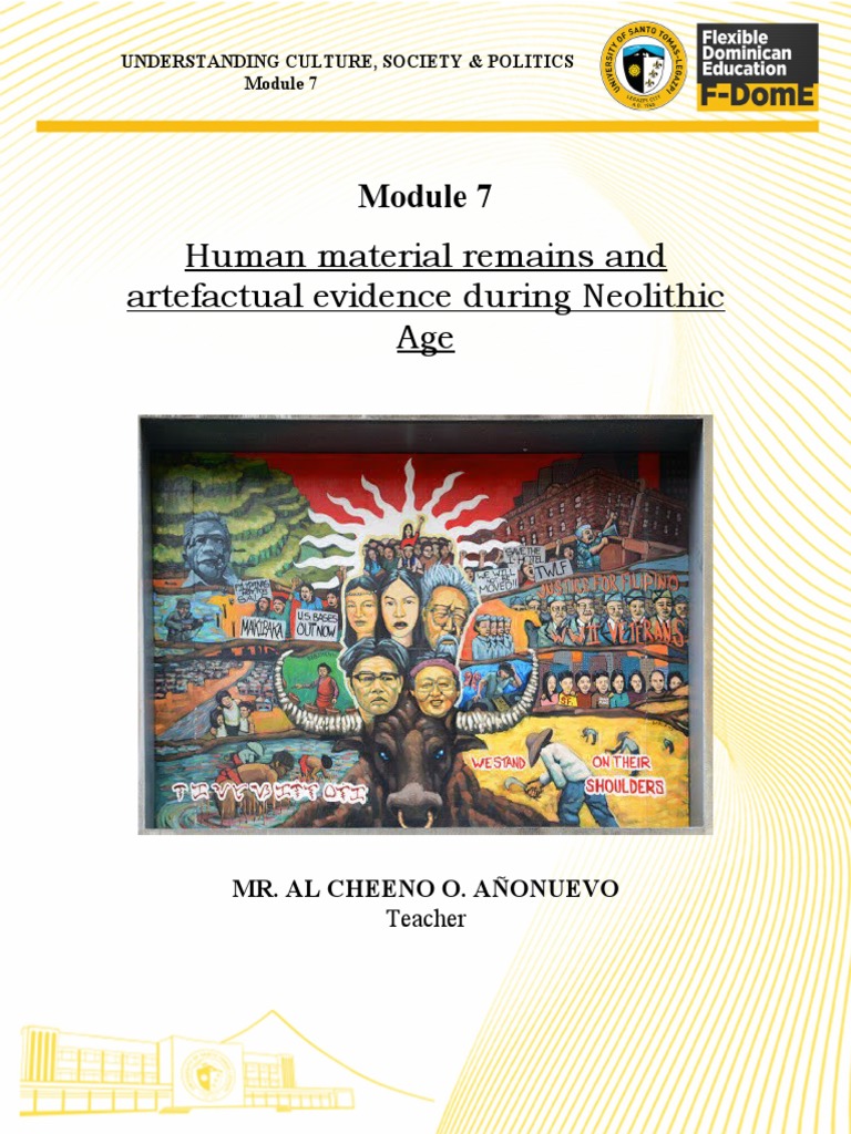 Ucsp Module 7 W:B Answer Sheet | PDF | Archaeology | Science