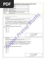 SSC CGL Topic Wise Weightage | PDF