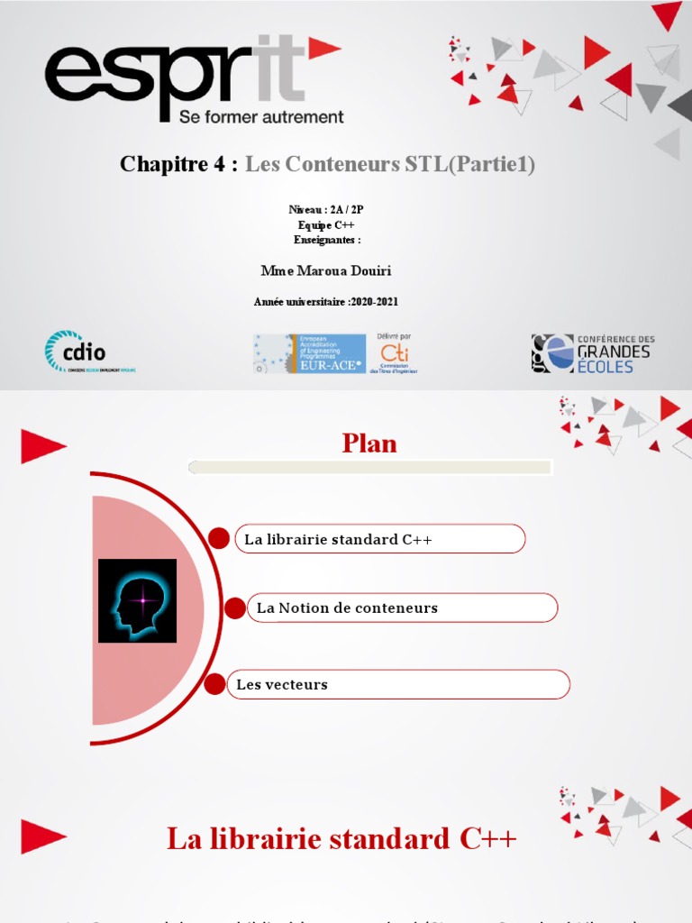 Chapitre 4MJ - Les Collections - Partie1 | PDF | C ++ | Paradigme de ...