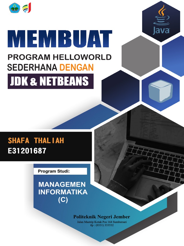 Membuat Program Hello World Sederhana Dengan Java | PDF