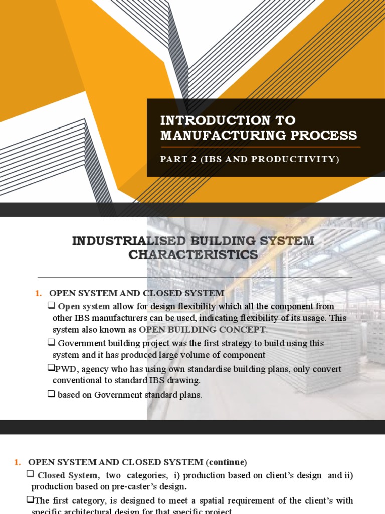 Lecture 2 Introduction To Manufacturing Process | PDF | Precast ...