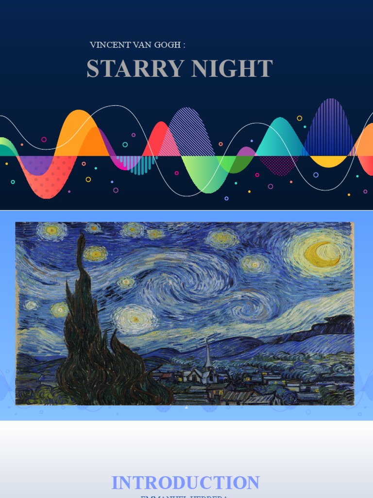 Van Gogh's Starry Night: Analysis of the Iconic Painting | PDF