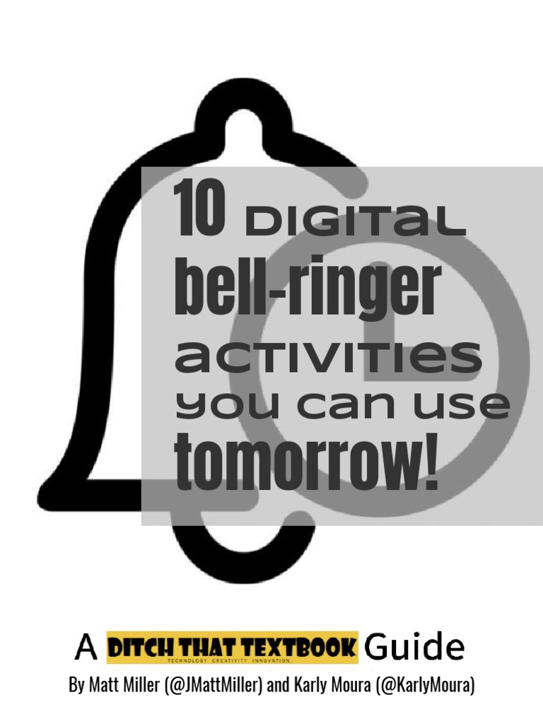 Digital Bell Ringer Activities for Class | PDF | Qr Code | Icon (Computing)