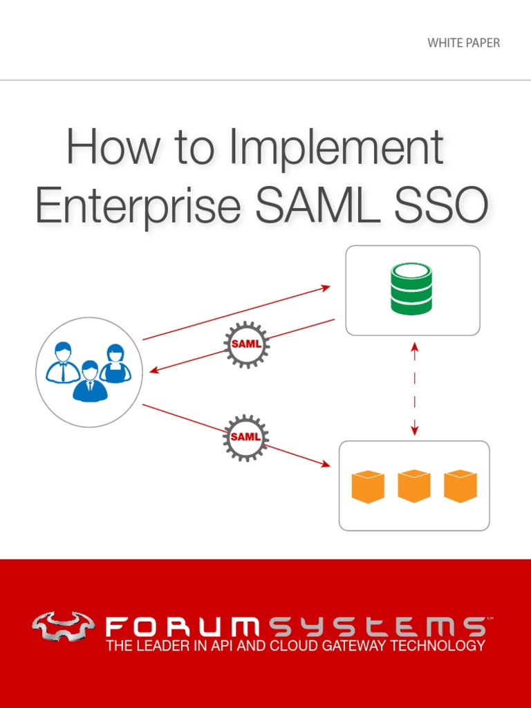How To Implement Enterprise SAML SSO | PDF | Computer Network Security | Computer Security