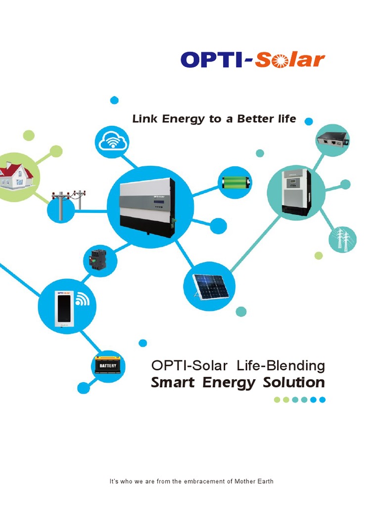 Smart Energy Solution: OPTI-Solar Life-Blending | PDF | Power Inverter ...