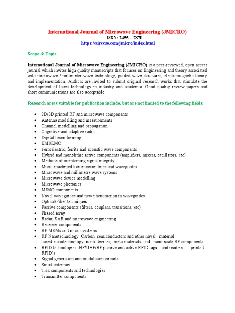 International Journal of Control, Automation, Communication and Systems ...