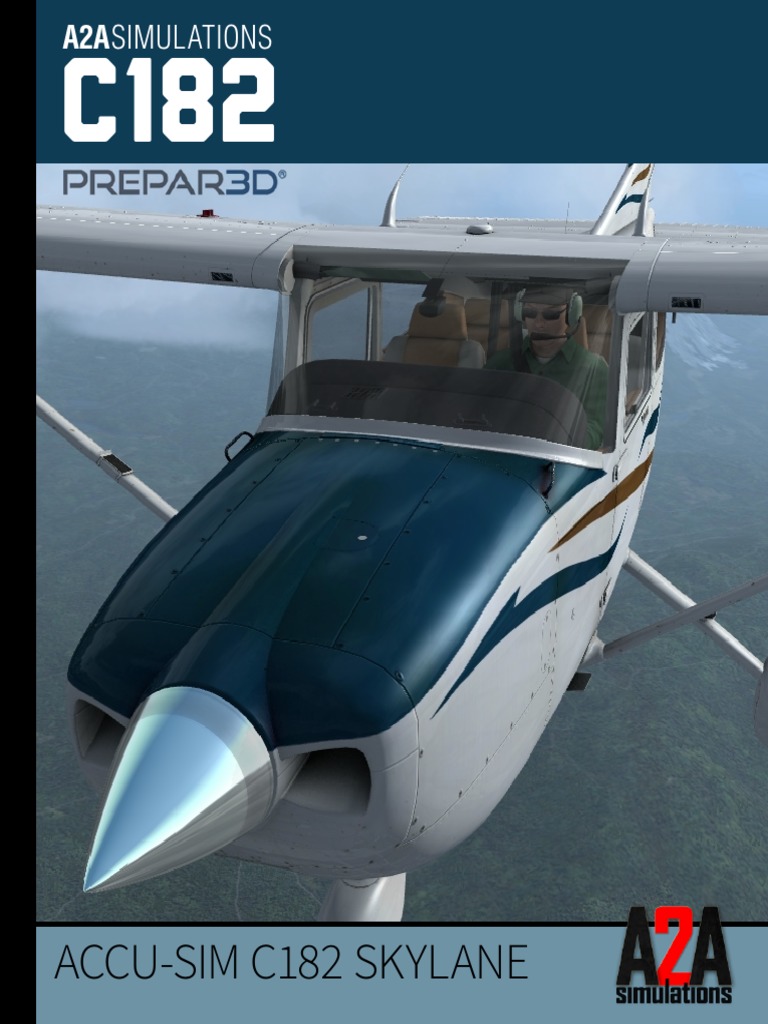 A2A C182 Pilot's Manual P3d PDF | Download Free PDF | Landing Gear ...