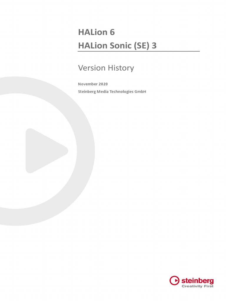 HALion Update: Features & Fixes | PDF | Boolean Data Type | Subroutine