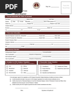 IEPNG Membership Application Form | PDF | Cheque | Academic Degree