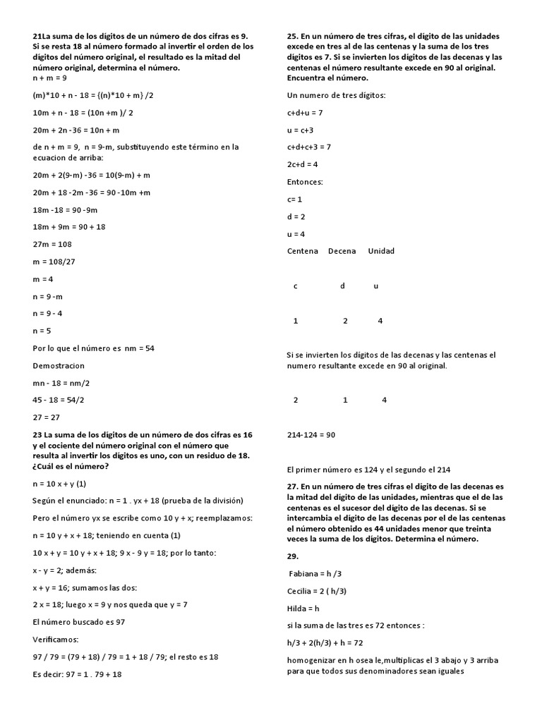 Problemas Impares | PDF | Concentración | Billete de banco