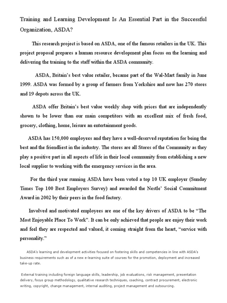 Training and Learning Development Is An Essential Part in The ...