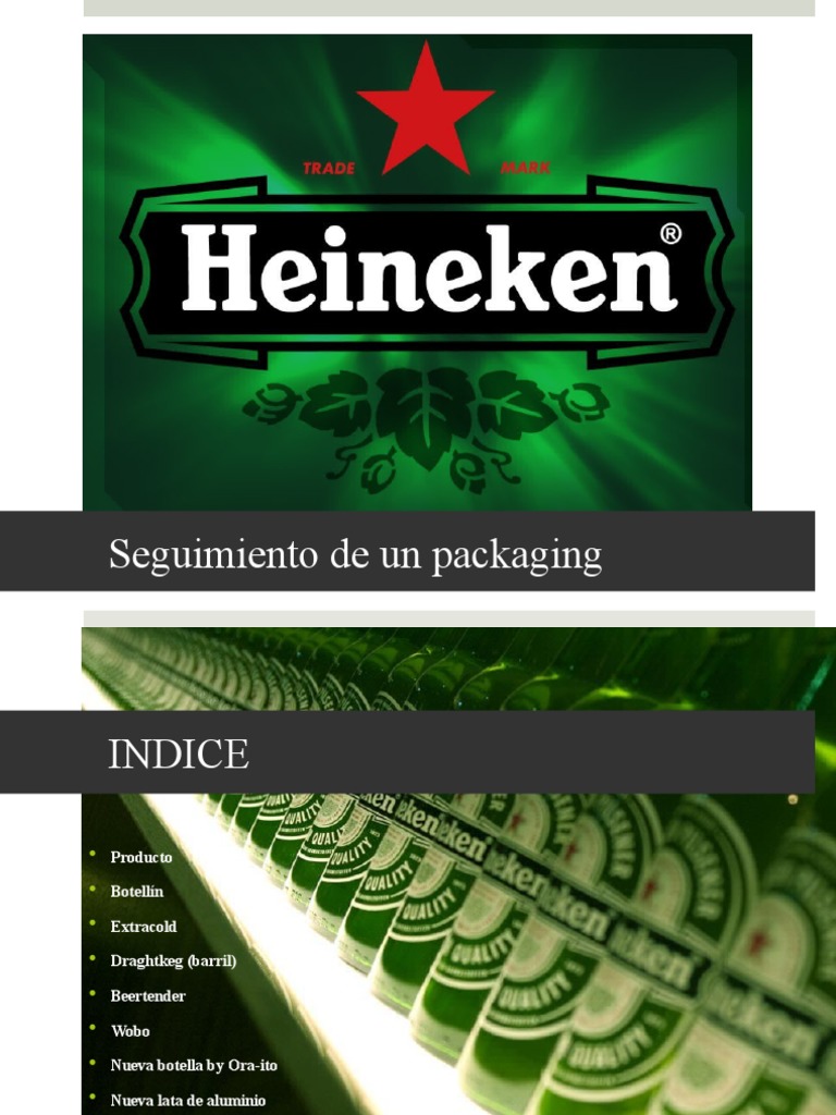 Análisis del Packaging de Heineken | PDF | Botella | Color