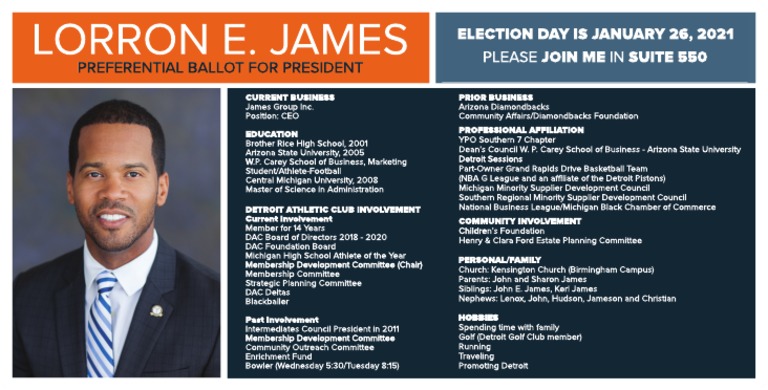 Lorron James 2021 | PDF